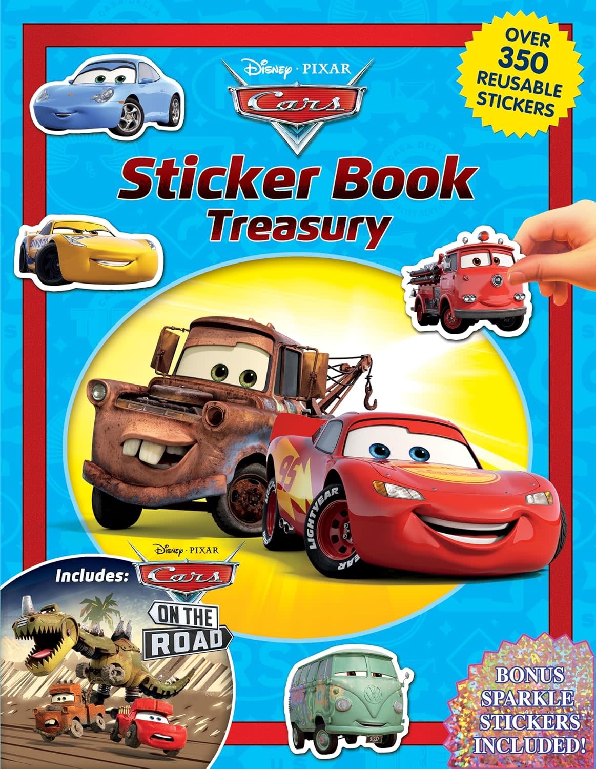 Disney Cars on the Road Sticker Book Treasury - Stollery Kids Store