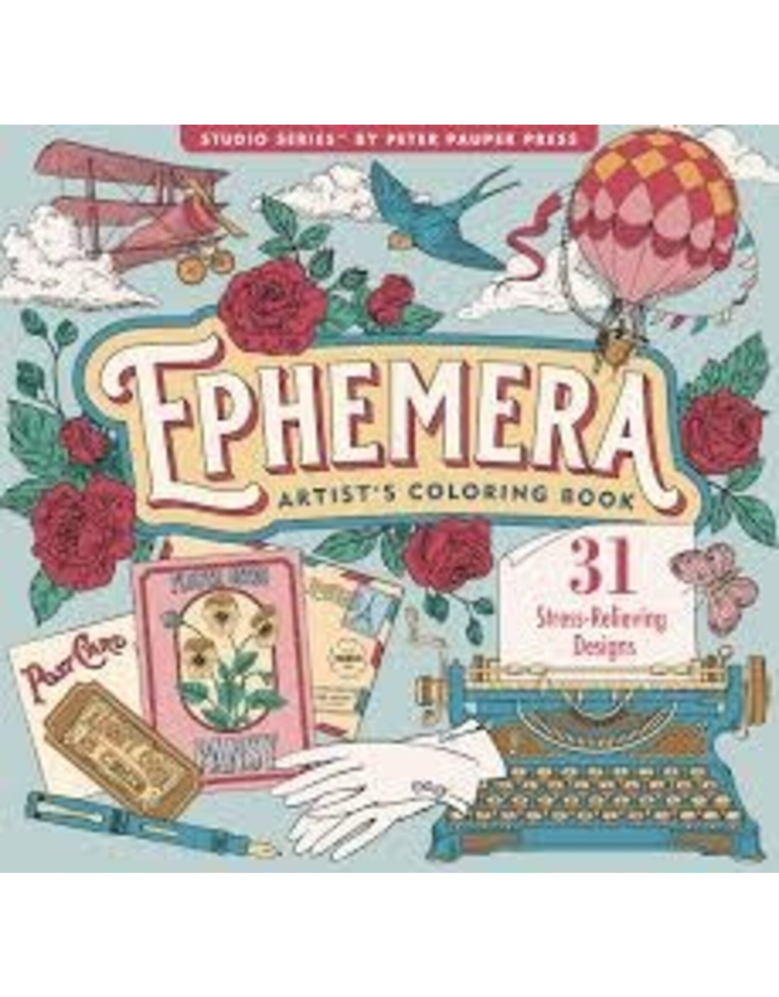 Ephemera Coloring Book - Stollery Kids Store