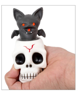 Halloween Squeeze Ball - Skull - Stollery Kids Store
