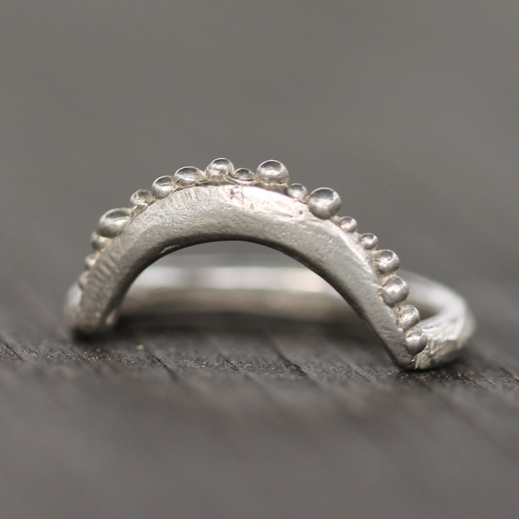 Emma Glover Designs - Reef Moon Ring Sterling Silver