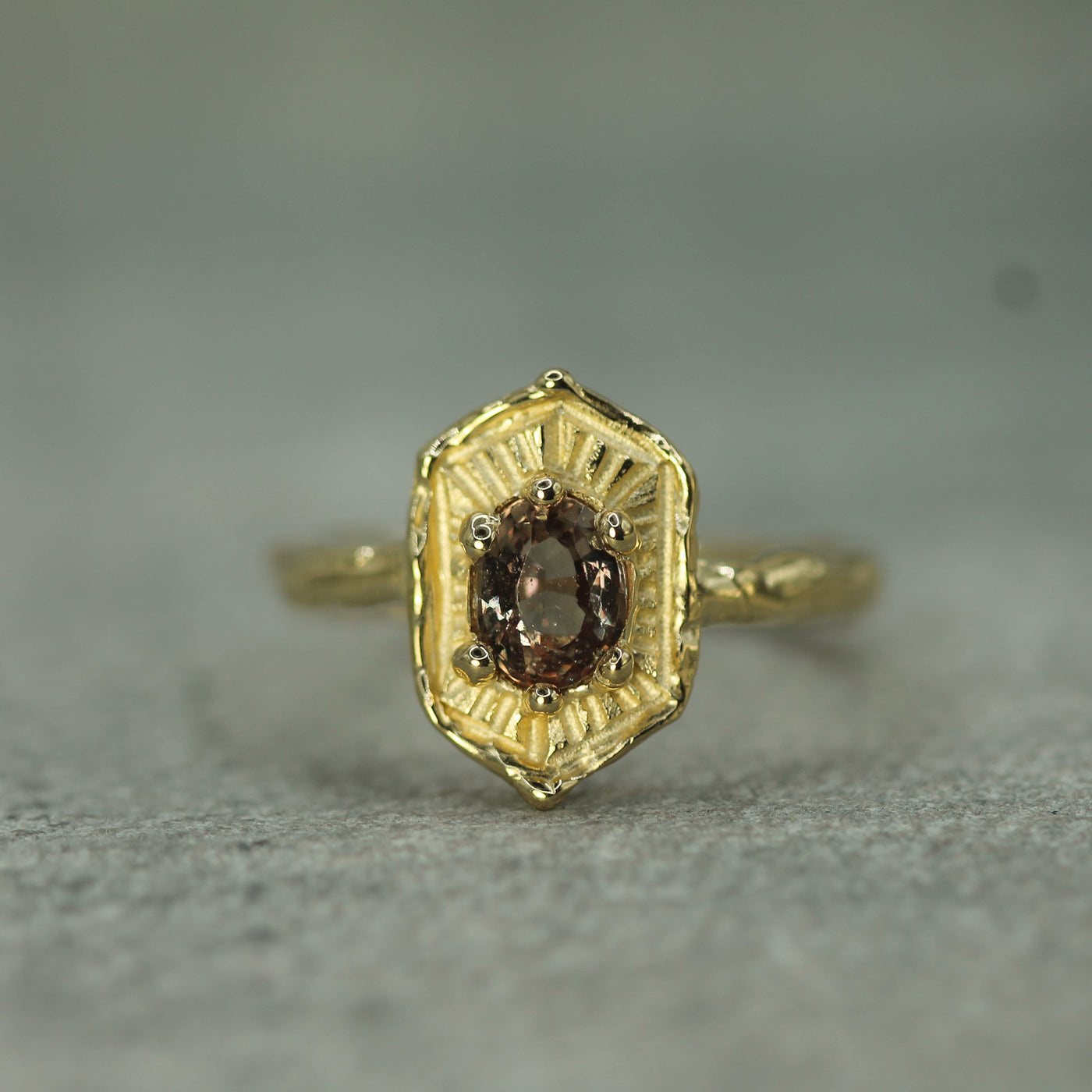 Emma Glover Ancient Rose Sapphire Ring (c)