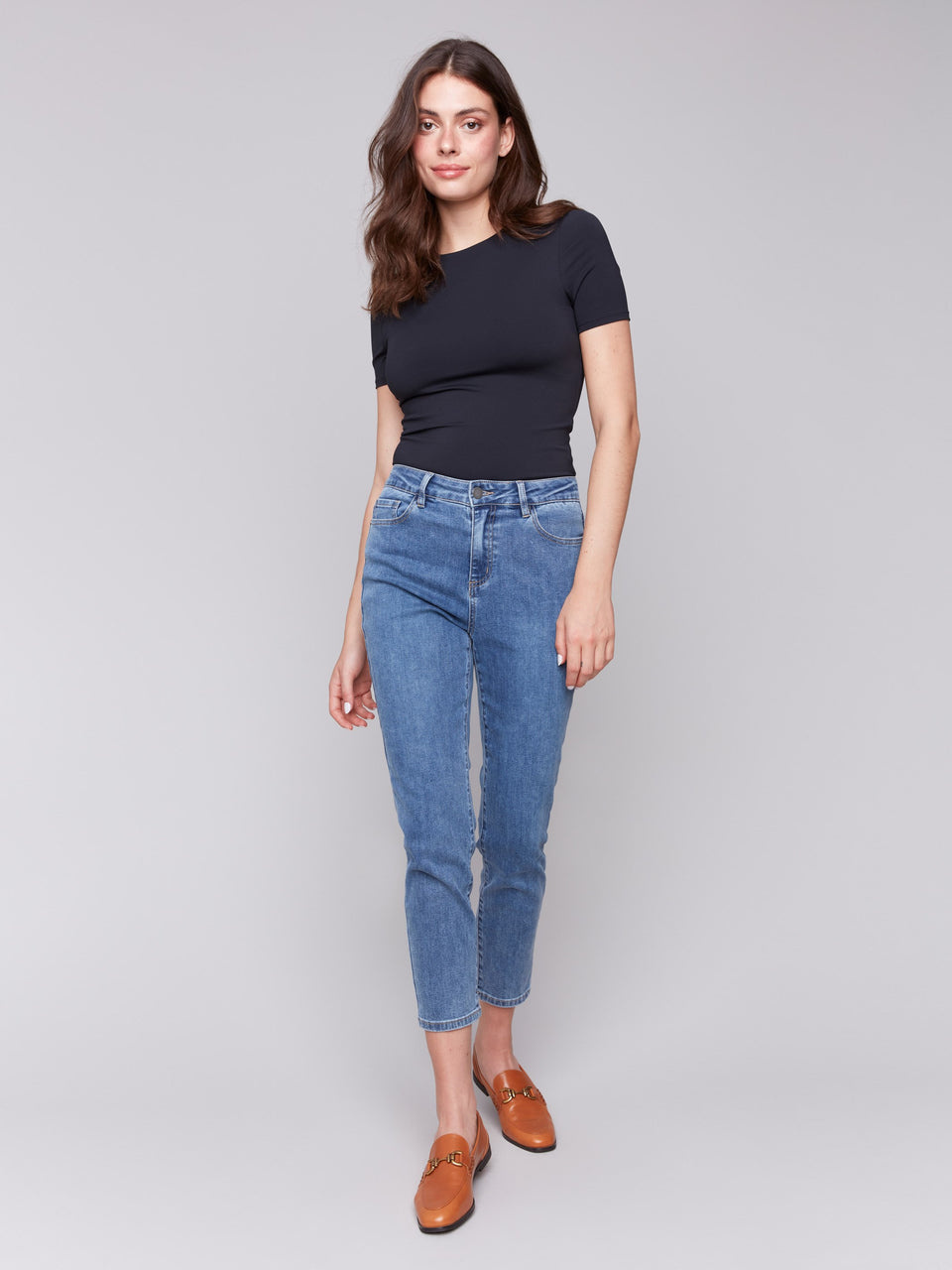 Charlie B Claudia Slim Leg Jeans