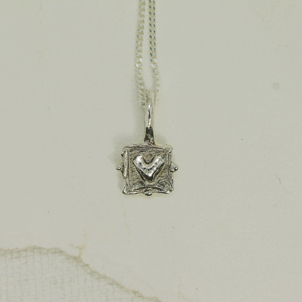 Emma Glover Ancient Love Pendant - Sterling Silver