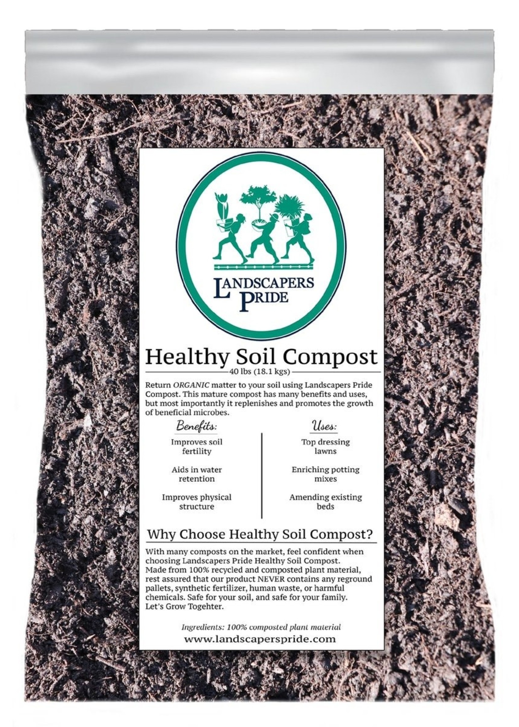 Healthy Soil Compost 40 lb. $8.99 - Growers Outlet Willis Texas