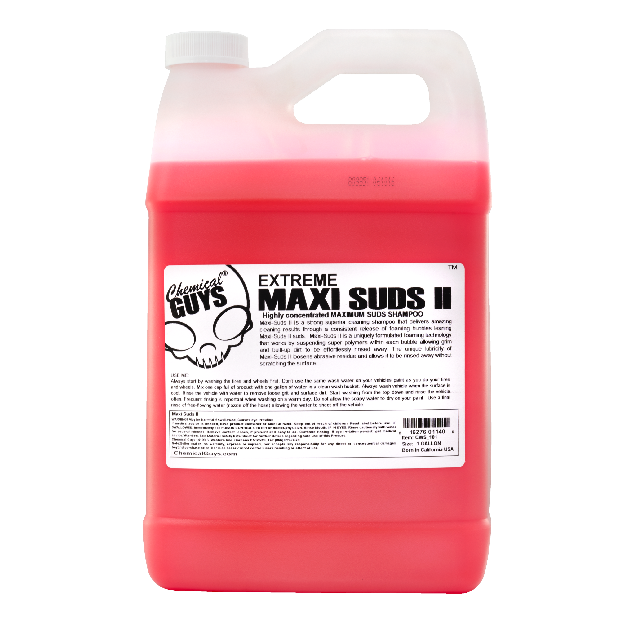 Chemical Guys Maxi-Suds II ~Super Suds Shampoo-Superior Surface Shampoo ...