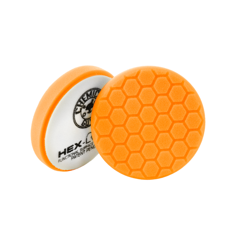 Hex-Logic 5.5'' Hex-Logic Pad Orange 5.5'' Medium-Heavy Cut Scratch ...