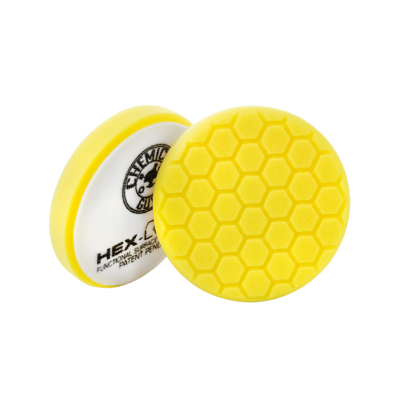 Hex-Logic 6.5 '' Hex-Logic Pad Yellow Cutting/Compounding Pad- Chemical ...