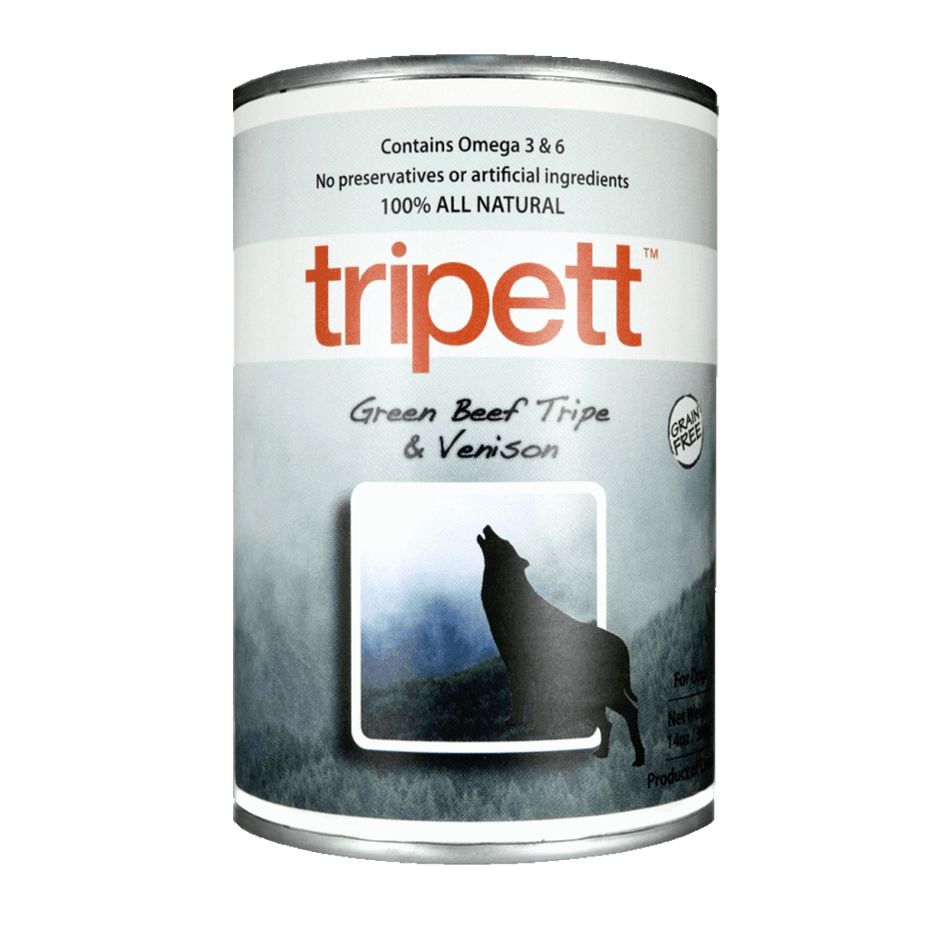 13oz Green Beef Tripe and Venison - Kootenay Pet Stop