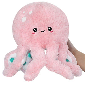 Squishable Mini Squishable Pink Octopus - Greg's Games