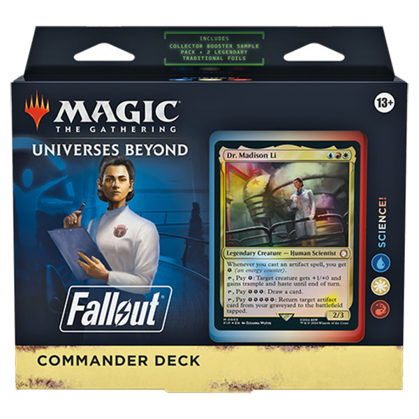 Wizards of the Coast Magic - Fallout Commander Deck Science! (White ...