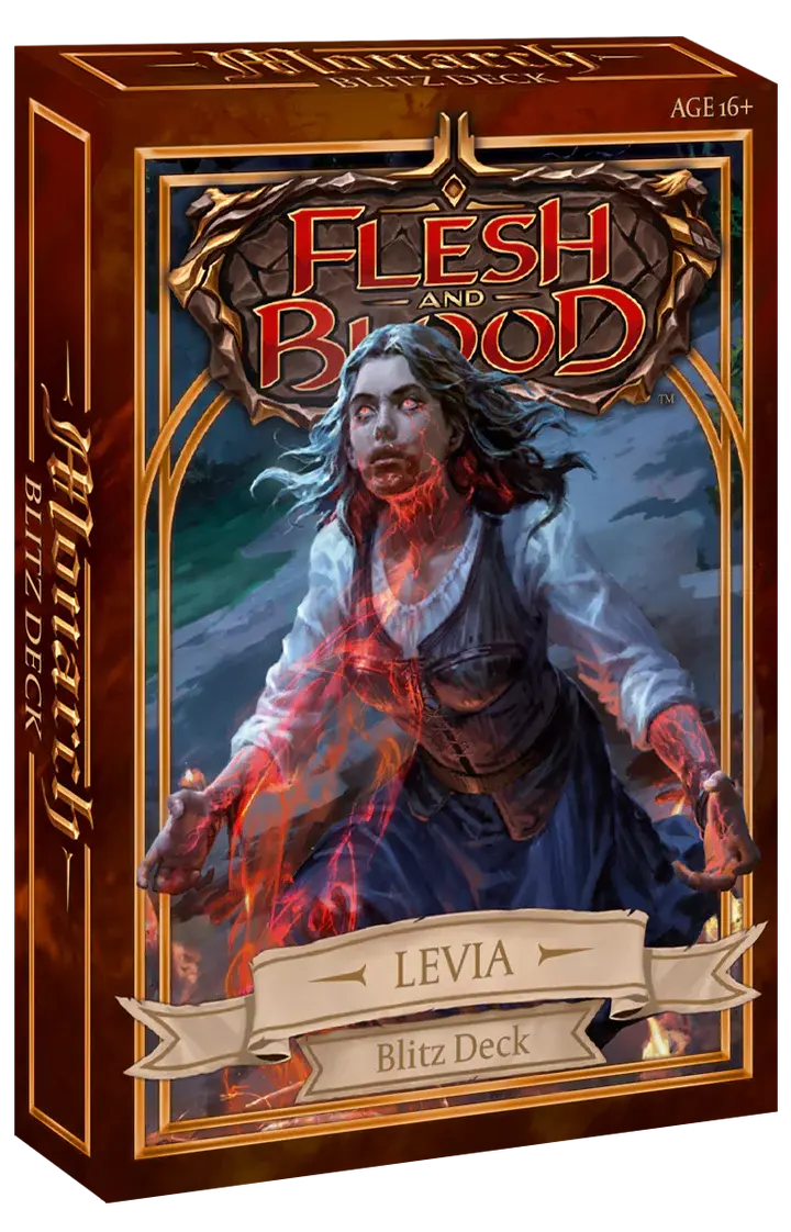 Legend Story Studios Flesh and Blood - Monarch Blitz Deck Levia - Greg ...