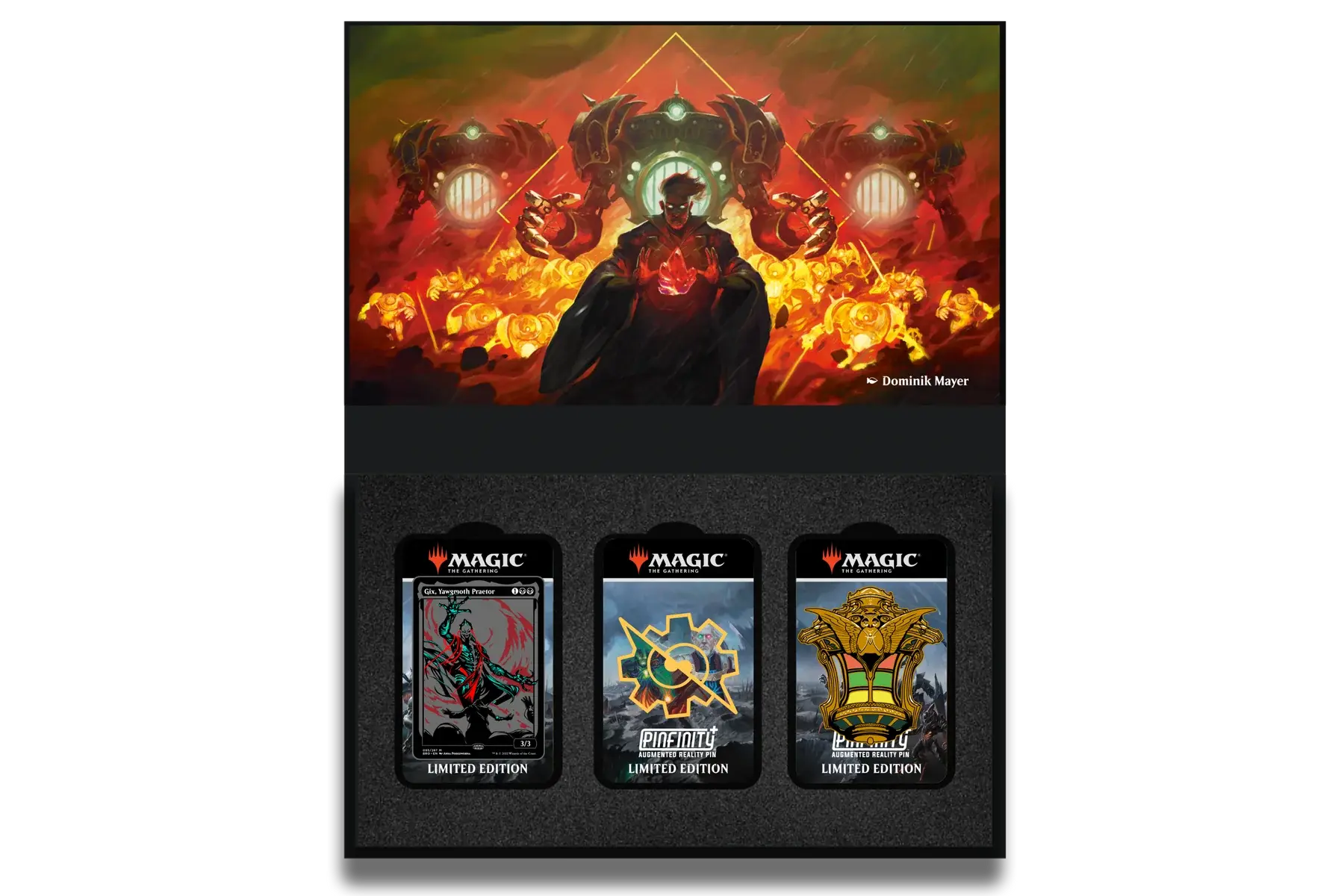 Pinfinity Magic: The Gathering - The Brothers' War Pin Set - Greg's Games