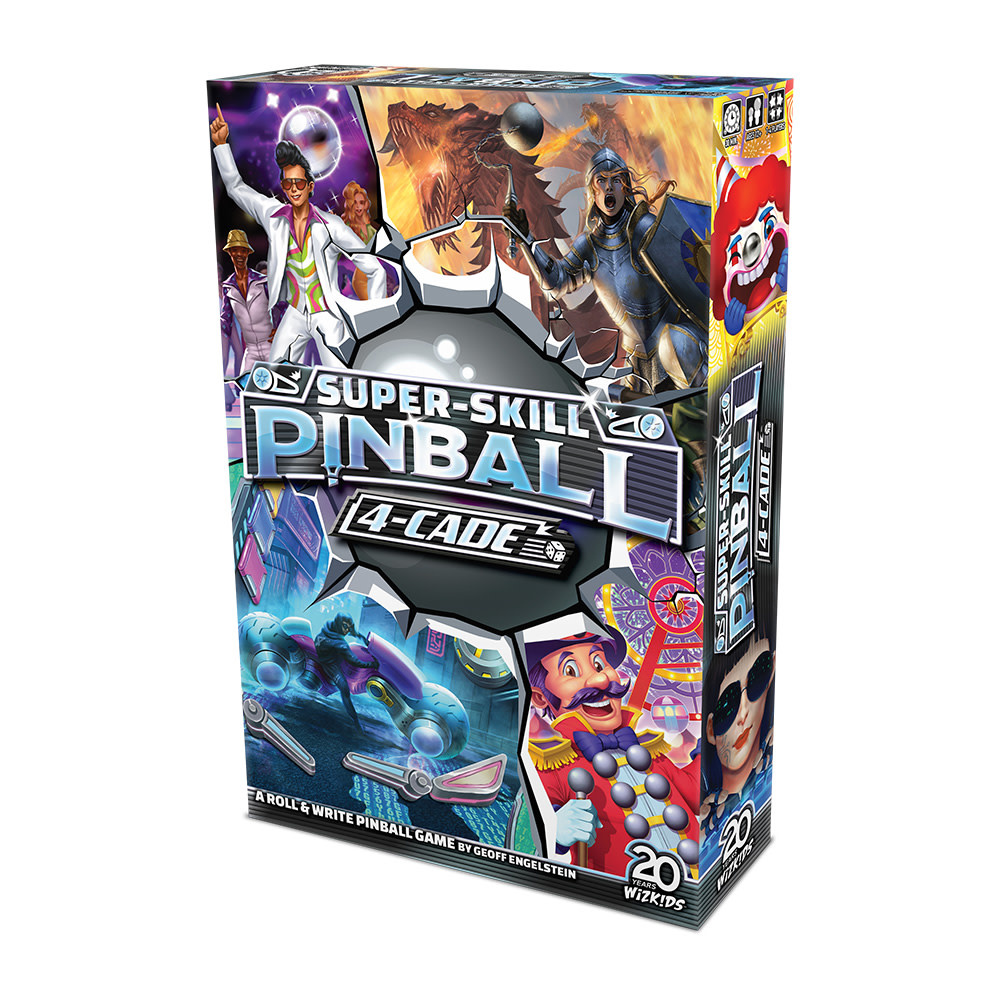 WizKids Super-Skill Pinball: 4-Cade - Greg's Games