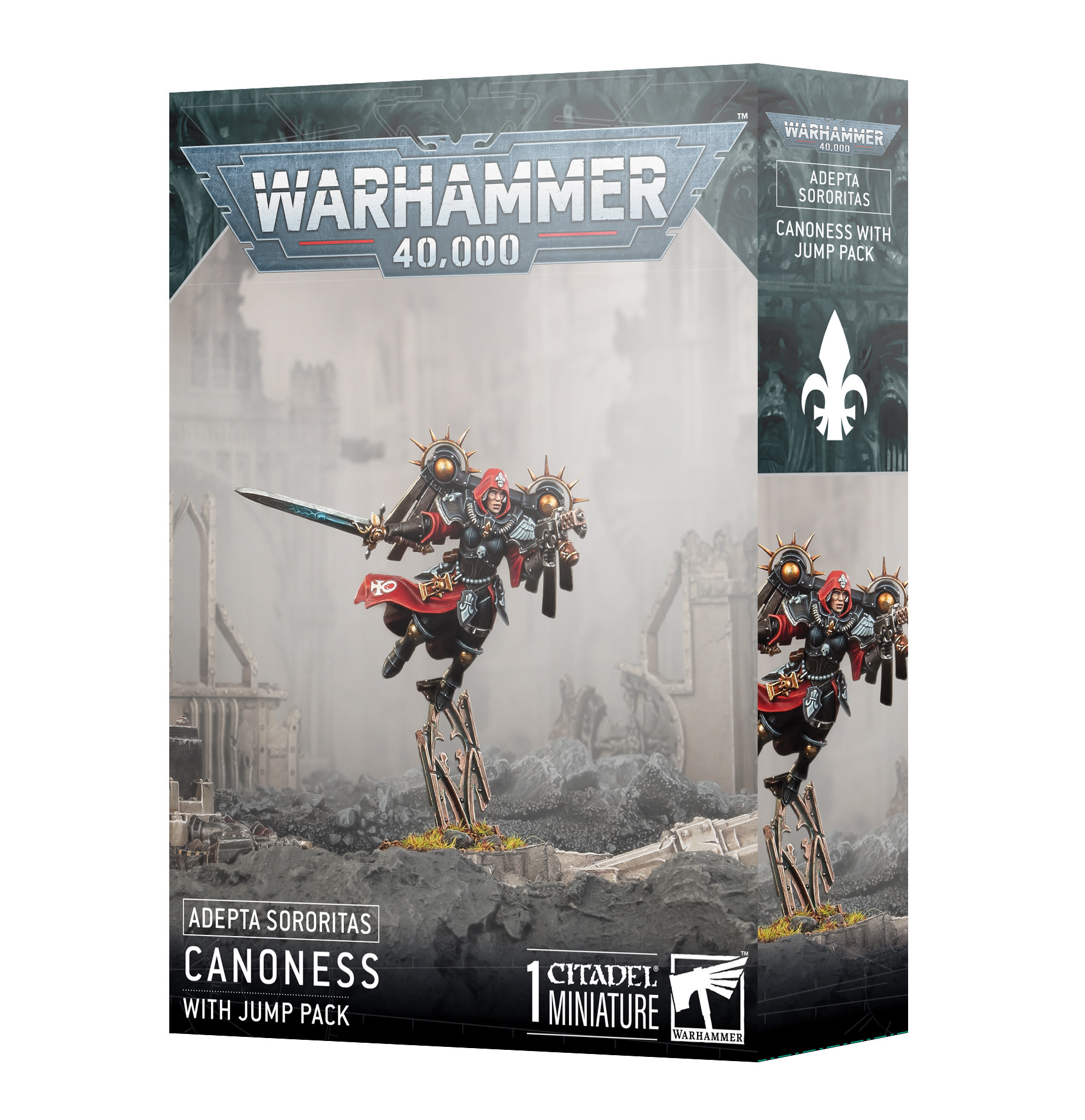 Games Workshop Adepta Sororitas: Canoness with Jump Pack - Greg's Games