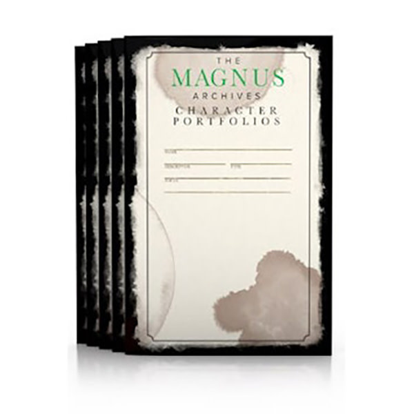 The Magnus Archives - The Character Portfolios - Greg's Games