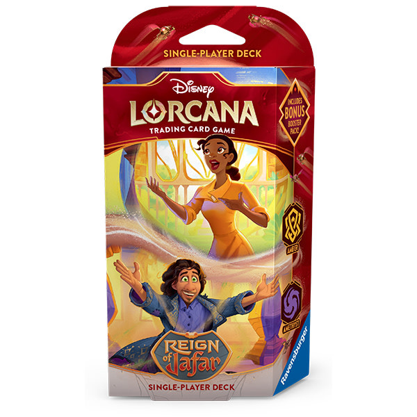 Ravensburger Disney Lorcana - Reign of Jafar - Single-Player Deck Amber ...