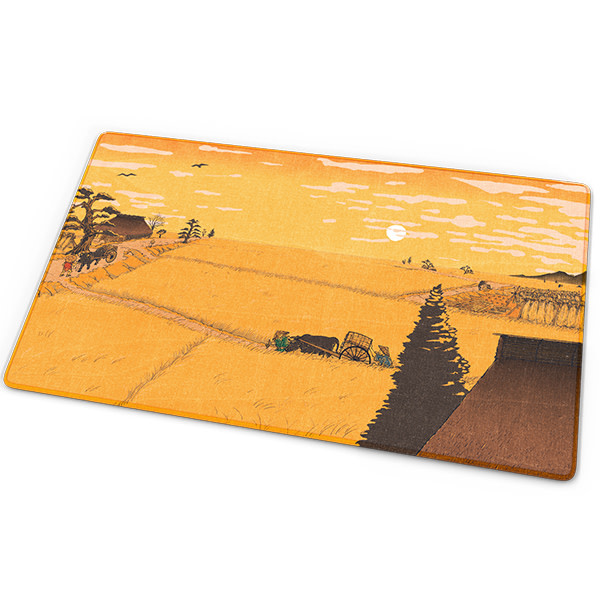 Arcane Fortress Playmat: Ukiyo-e- Dusk Over Edo - Greg's Games