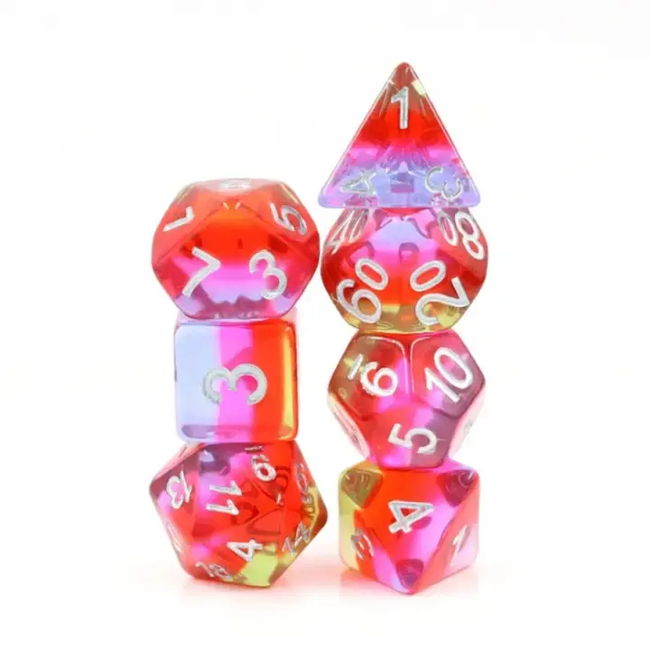 Foam Brain Games Dice : Pomegranate Blossom Rpg Dice Set Foam Brain ...
