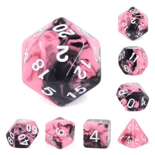 Foam Brain Games Dice : Watermelon Cream Rpg Dice Set Foam Brain Games ...