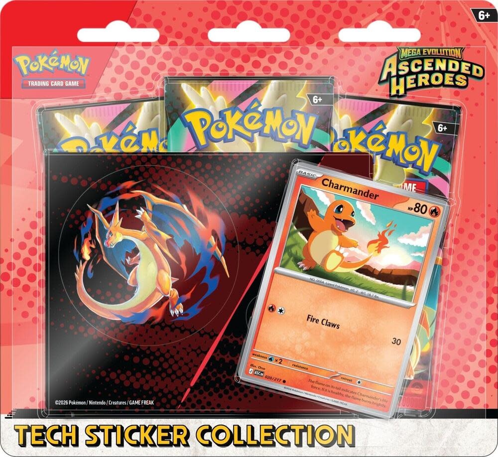 Pokémon Pokemon TCG: Mega Evolution 02.5 Ascended Heroes- Tech Sticker ...