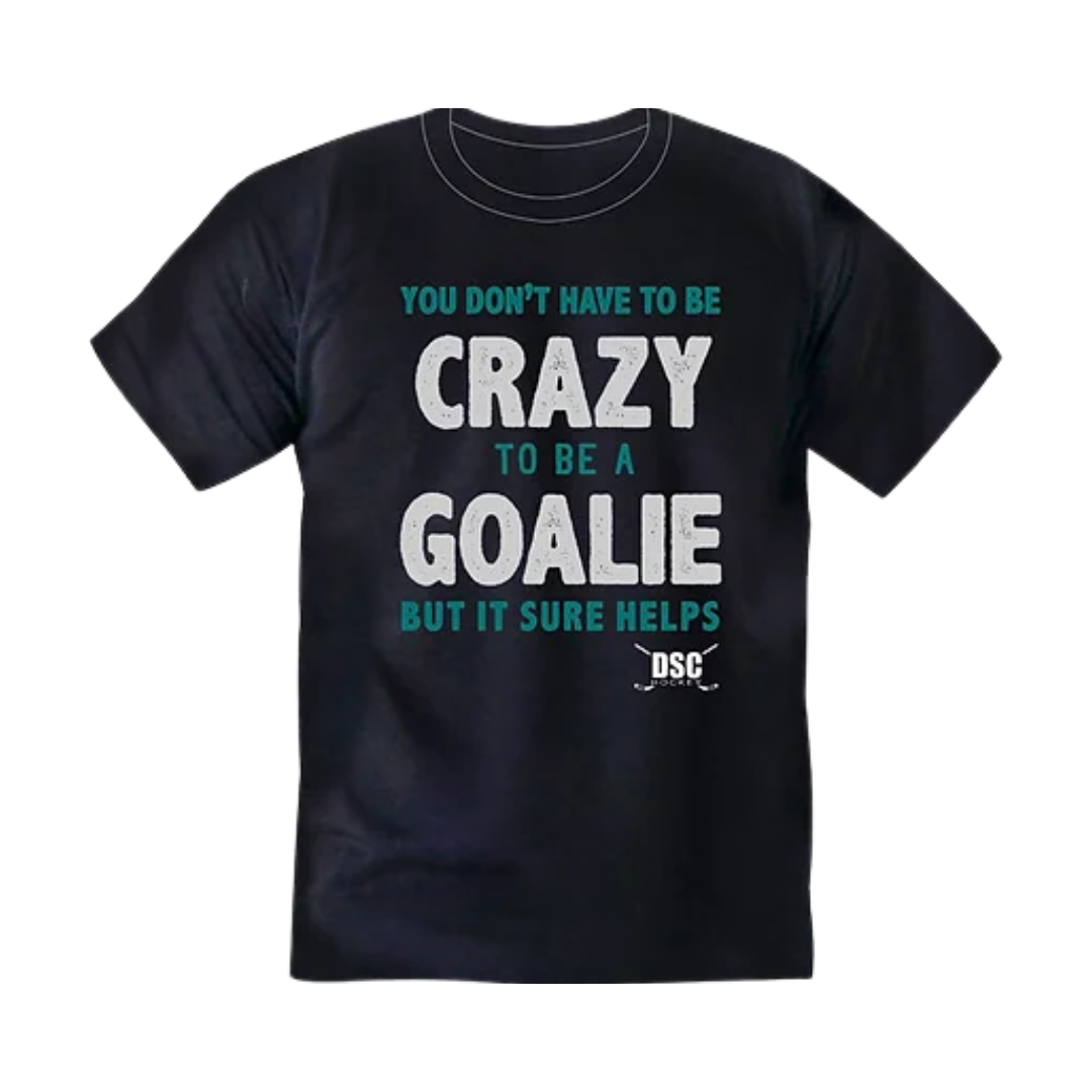 DSC CRAZY GOALIE ADULT SHIRT - Majer Hockey | Toronto's Best Hockey ...