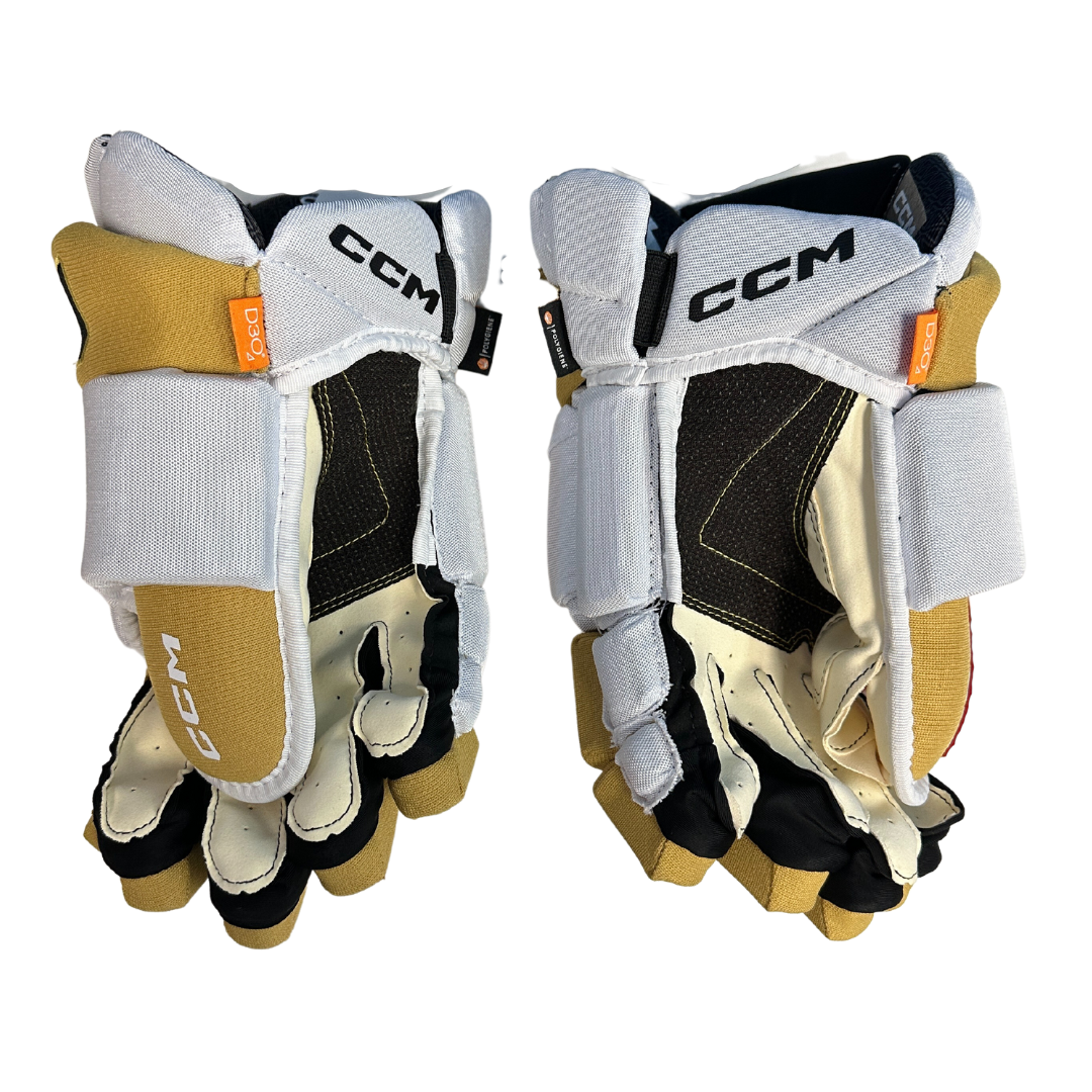 CCM HG95C Custom Vegas White Hockey Gloves - Majer Hockey | Toronto's ...