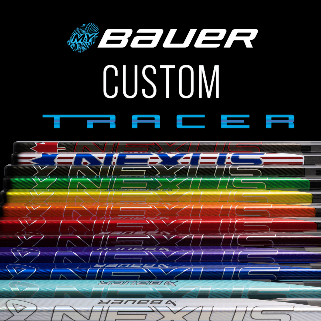Bauer Nexus Tracer - Custom Junior Hockey Stick 40 Flex - Majer Hockey ...