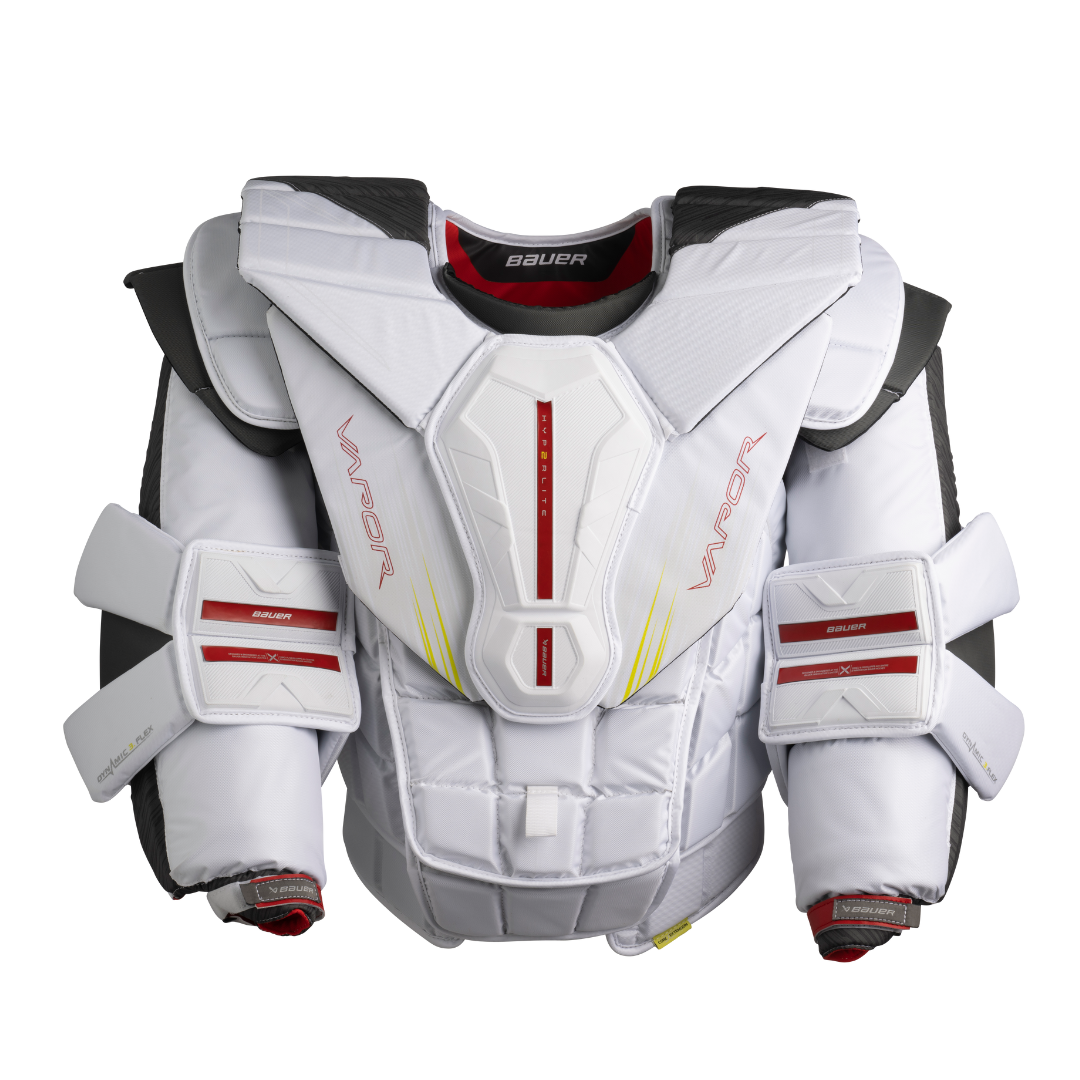 Bauer Vapor Hyperlite 2 Senior Goalie Chest Protector White - Majer ...