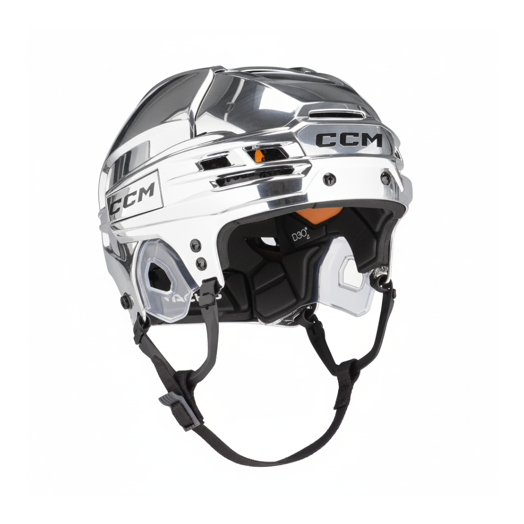 CCM Tacks 720 Chrome Silver Helmet - Majer Hockey | Toronto's Best ...
