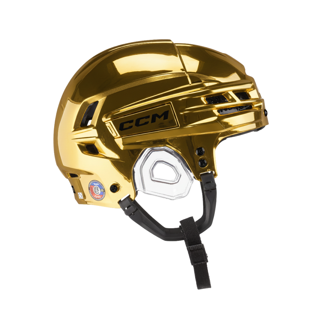 CCM Tacks 720 Chrome Gold Helmet - Majer Hockey | Toronto's Best Hockey ...