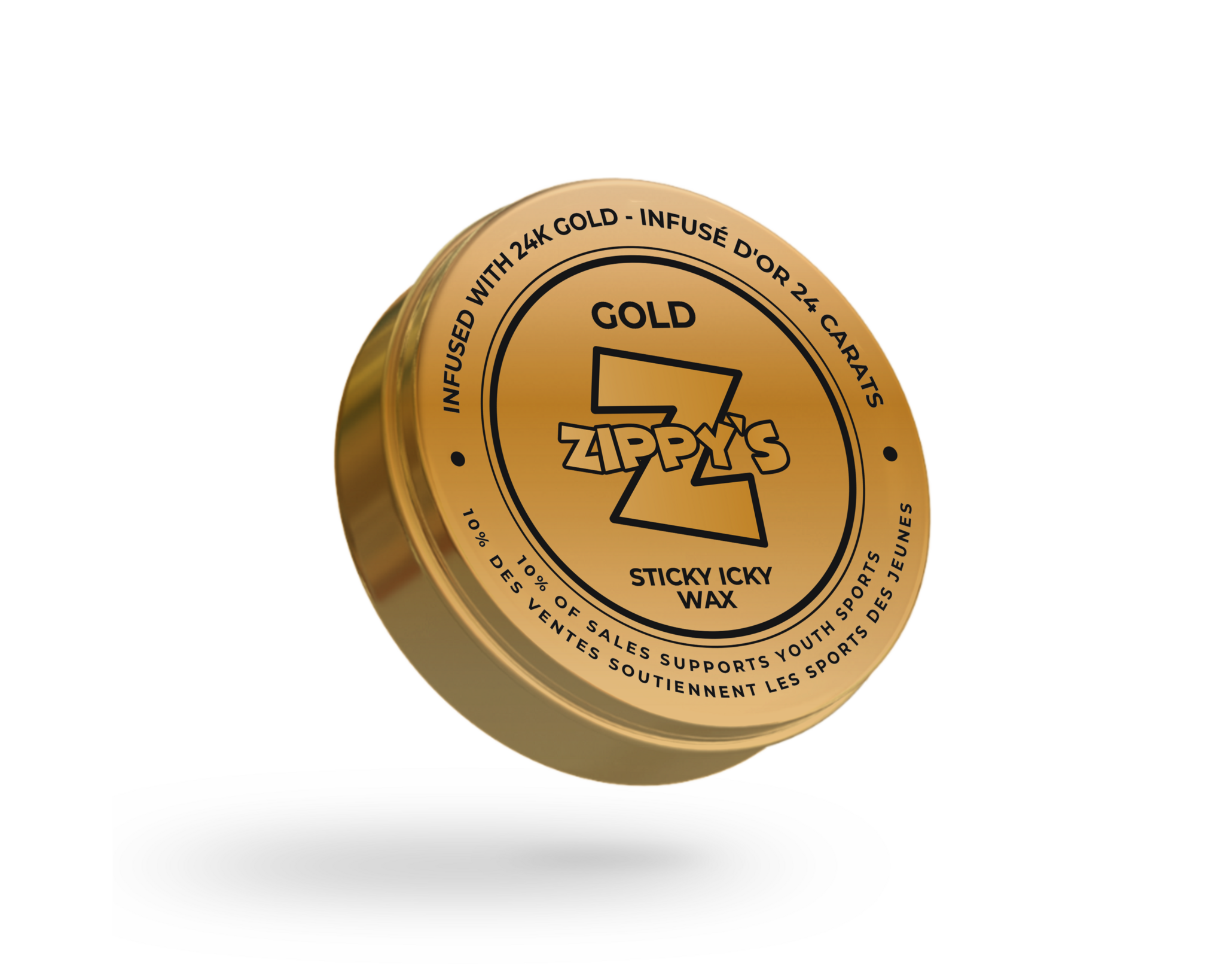 Zippy's Limited Edition Gold Sticky Icky Wax - Majer Hockey | Toronto's ...