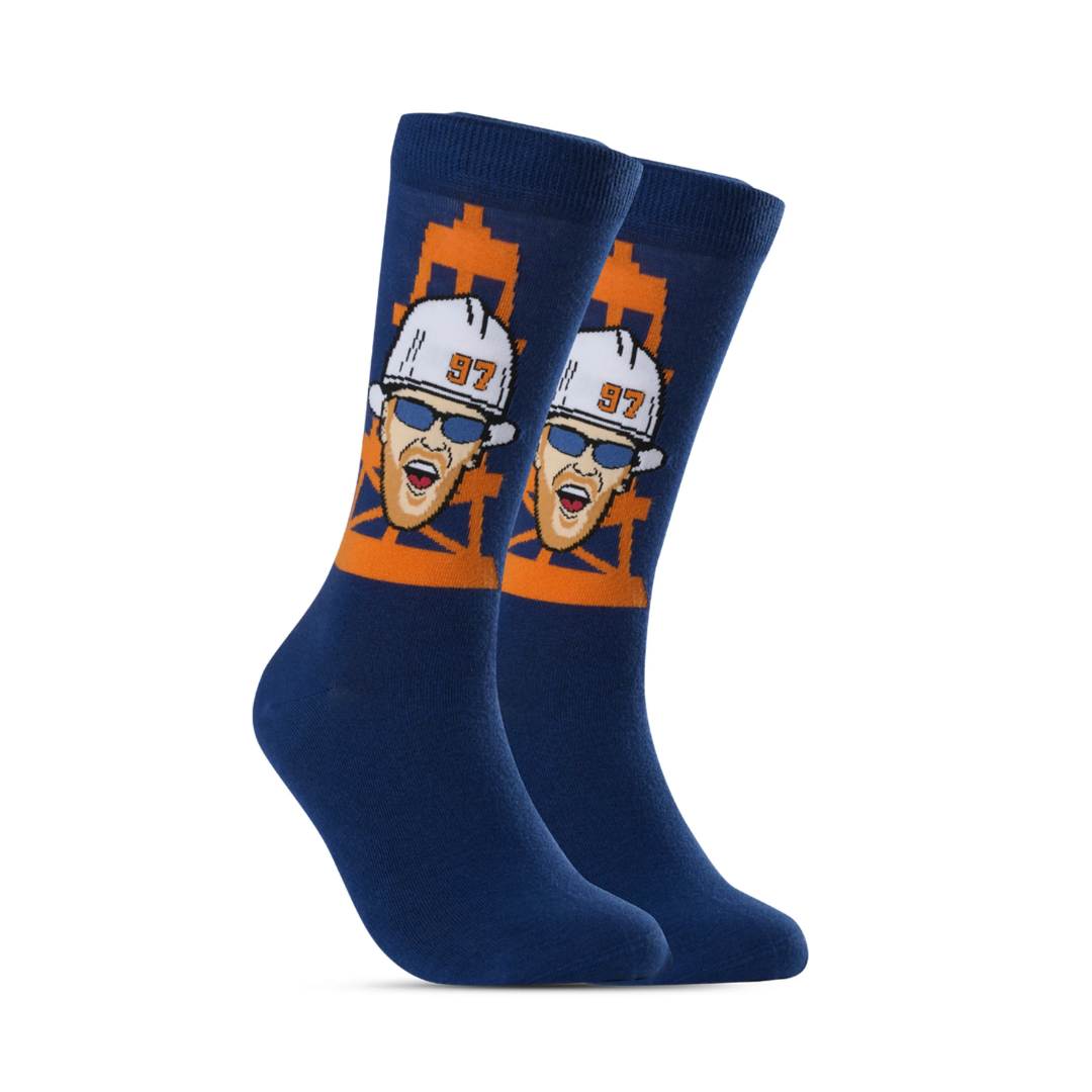 Major League Socks Connor McDavid Special Edition - Majer Hockey ...