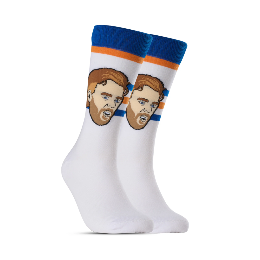 Major League Socks Connor McDavid White - Majer Hockey | Toronto's Best ...