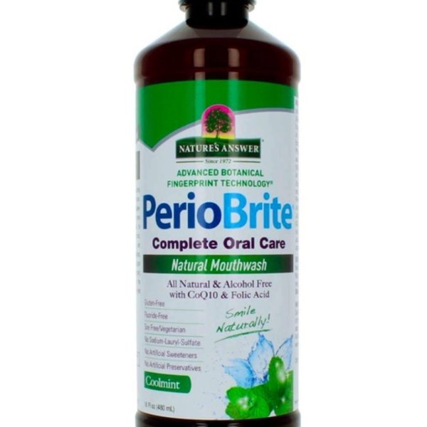 Perio wash mouthwash coolmint 16oz - Peggy's Whole Foods