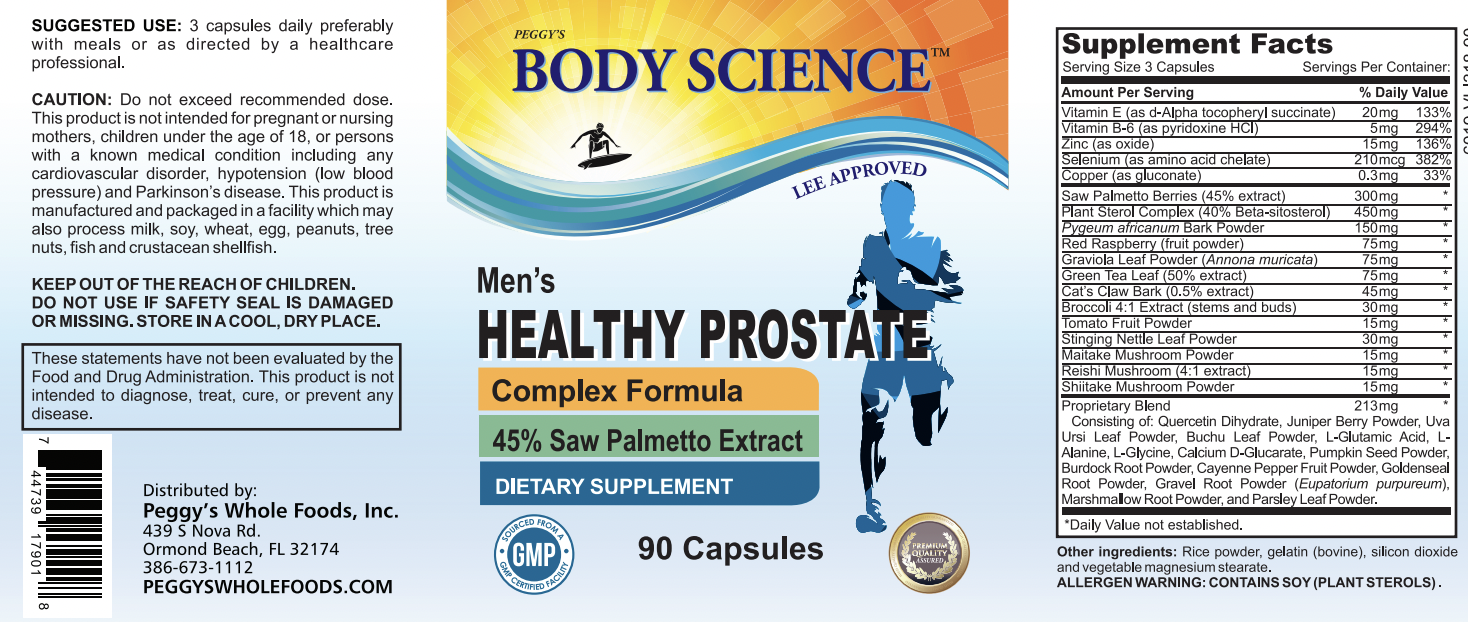 BSCI HEALTHY PROSTATE 90 CPS - Peggy's Whole Foods
