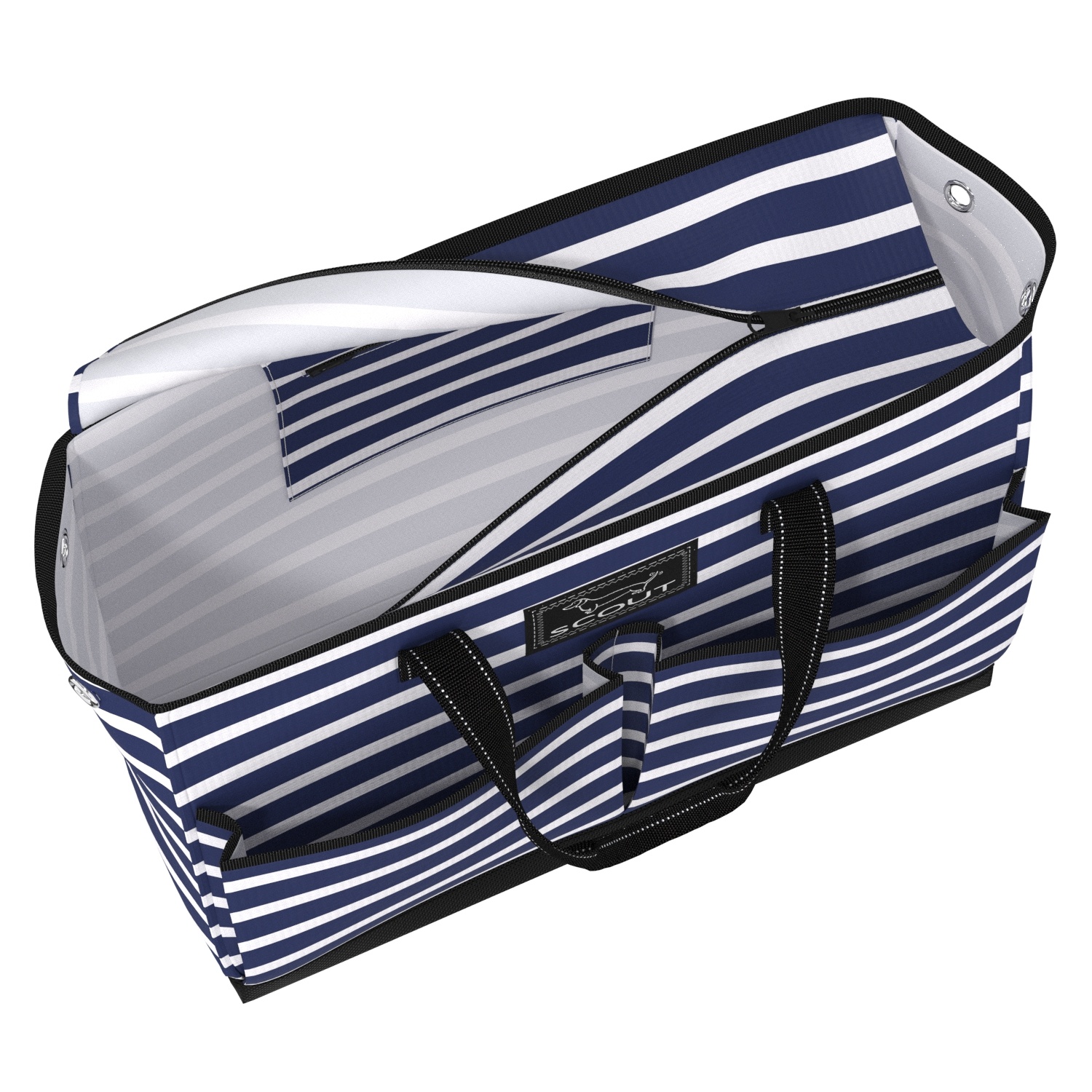 Scout The BJ Pocket Tote Bag in Nantucket Navy - Her Hide Out