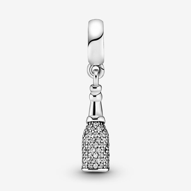 Pandora Champagne Bottle Dangle Charm - Her Hide Out