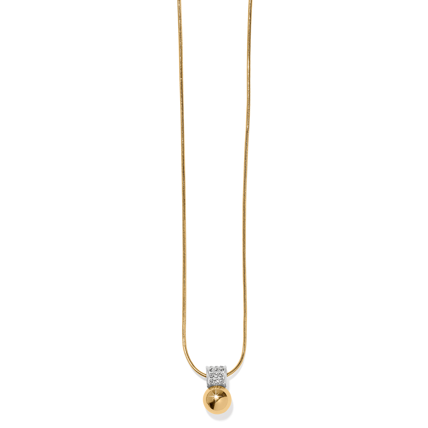 Brighton Meridian Petite Necklace in Gold - Her Hide Out