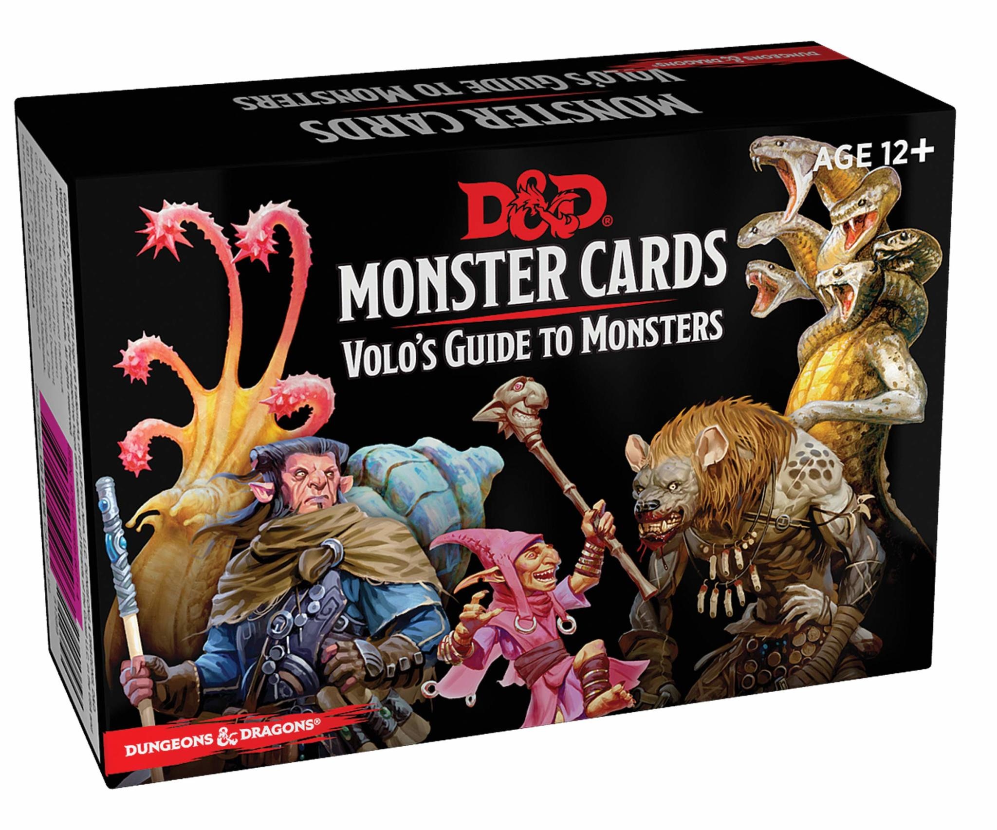 DND MONSTER CARDS: VOLO'S GUIDE TO MONSTERS | Tome2