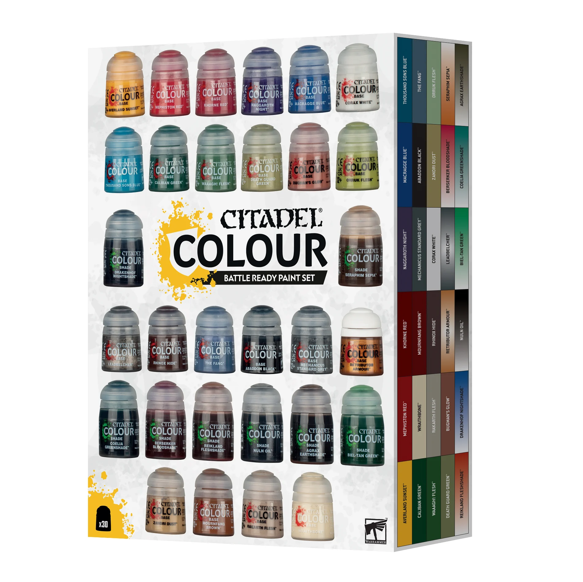 Citadel CITADEL COLOUR: BATTLE READY PAINT SET | Tome 2