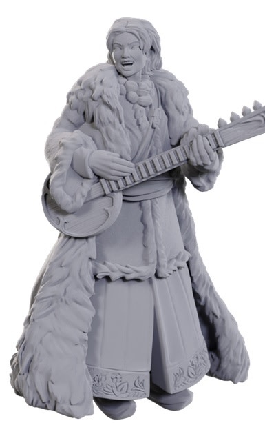 DND -UNPAINTED MINIS - WV23 - Ansalon Human Bard *pre | Tome 2