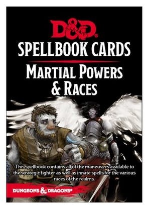 DND - SPELLBOOK CARDS - Martial Powers & Races | Tome2