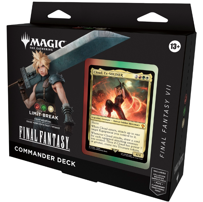 (13 JUIN) MTG - FINAL FANTASY - COMMANDER DECK - Cloud, Ex-Soldier | Tome 2