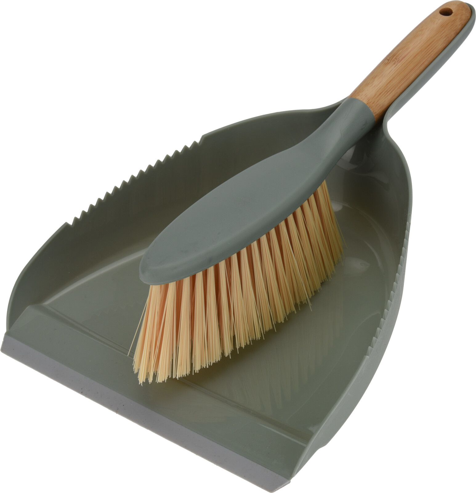 Dustpan And Brush Bamboo - 2 Assorted - Wilson’s Lifestyle Centre