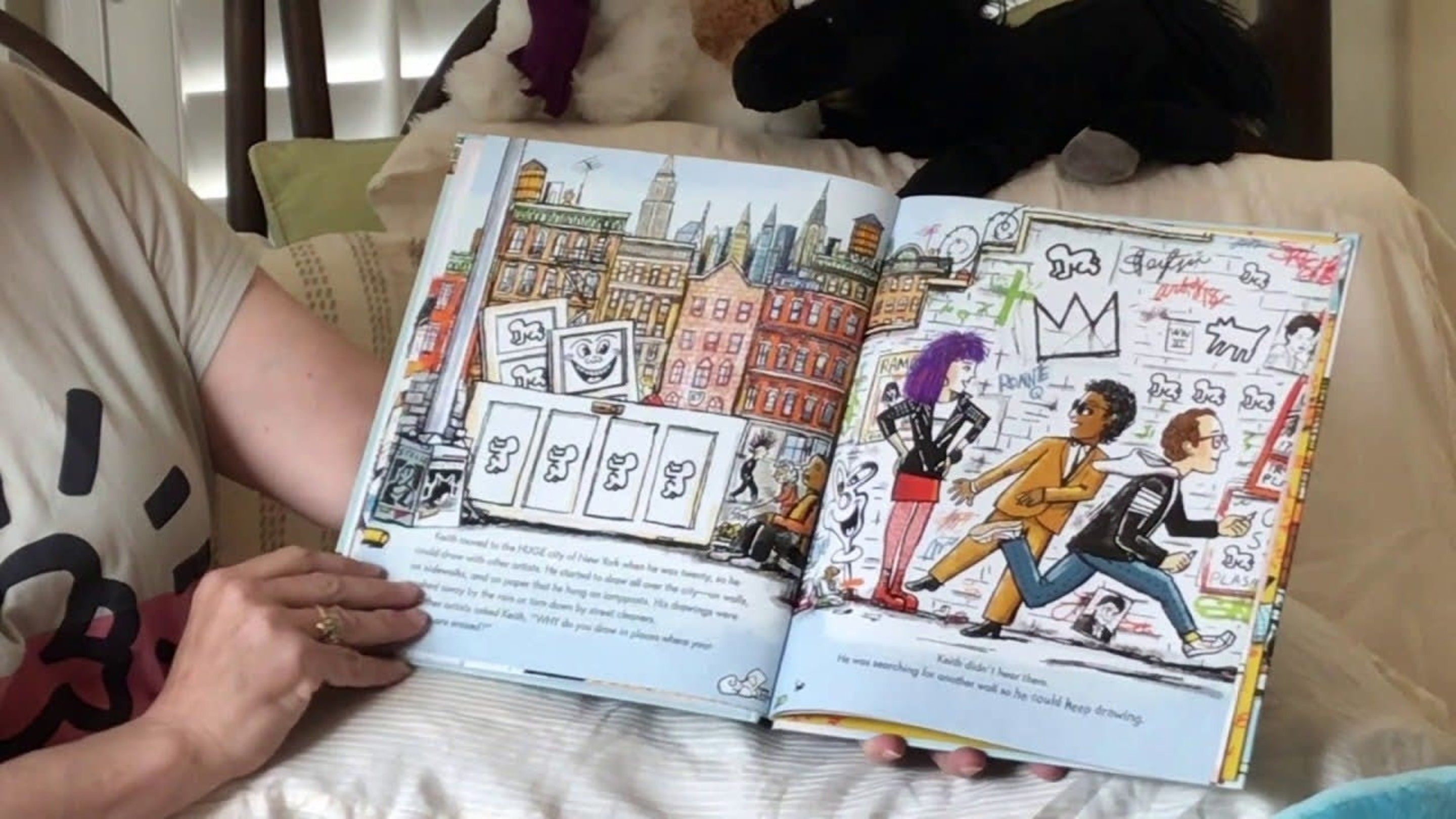 Keith Haring "The Boy Who Just Kept Drawing" By Keith Haring - Palm ...