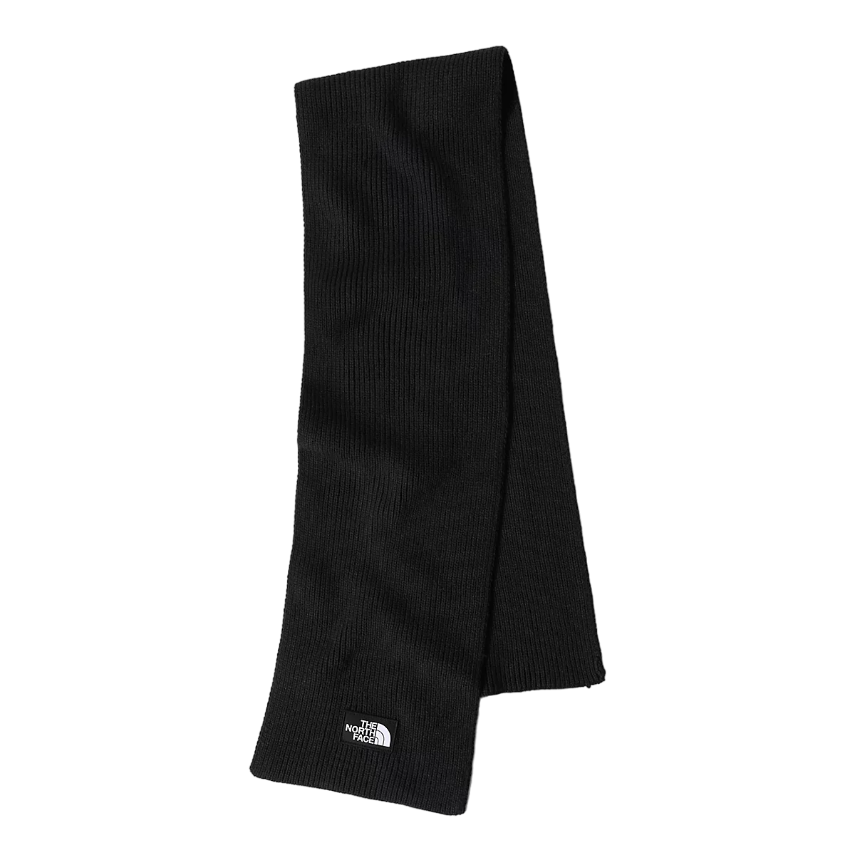 The North Face TNF Logo Box Scarf - TNF Black - Palm Isle Skate Shop