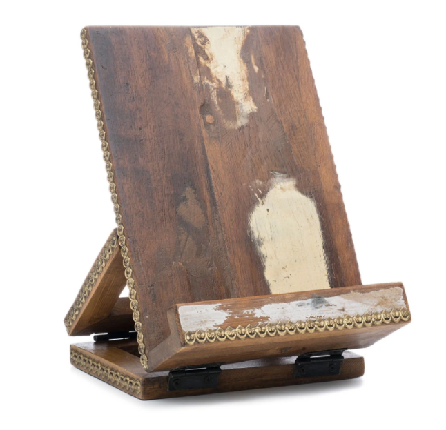 Reclaimed Wood Tablet and Book Stand - Villages Calgary