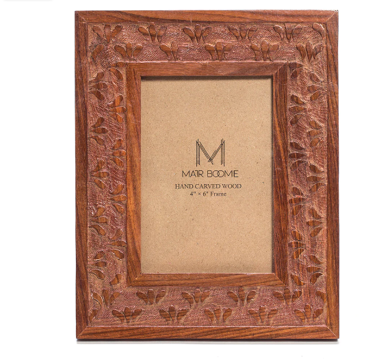 Botanical Rosewood Frame 4"x6" - Villages Calgary