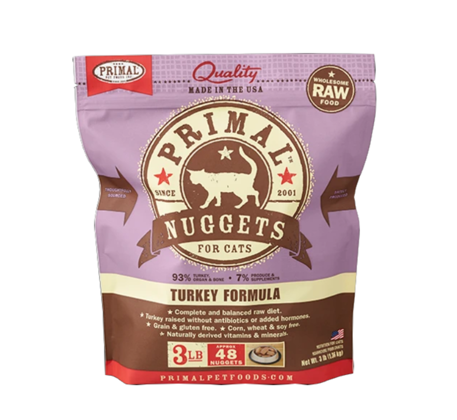 Primal Cat raw - Paws on Chicon