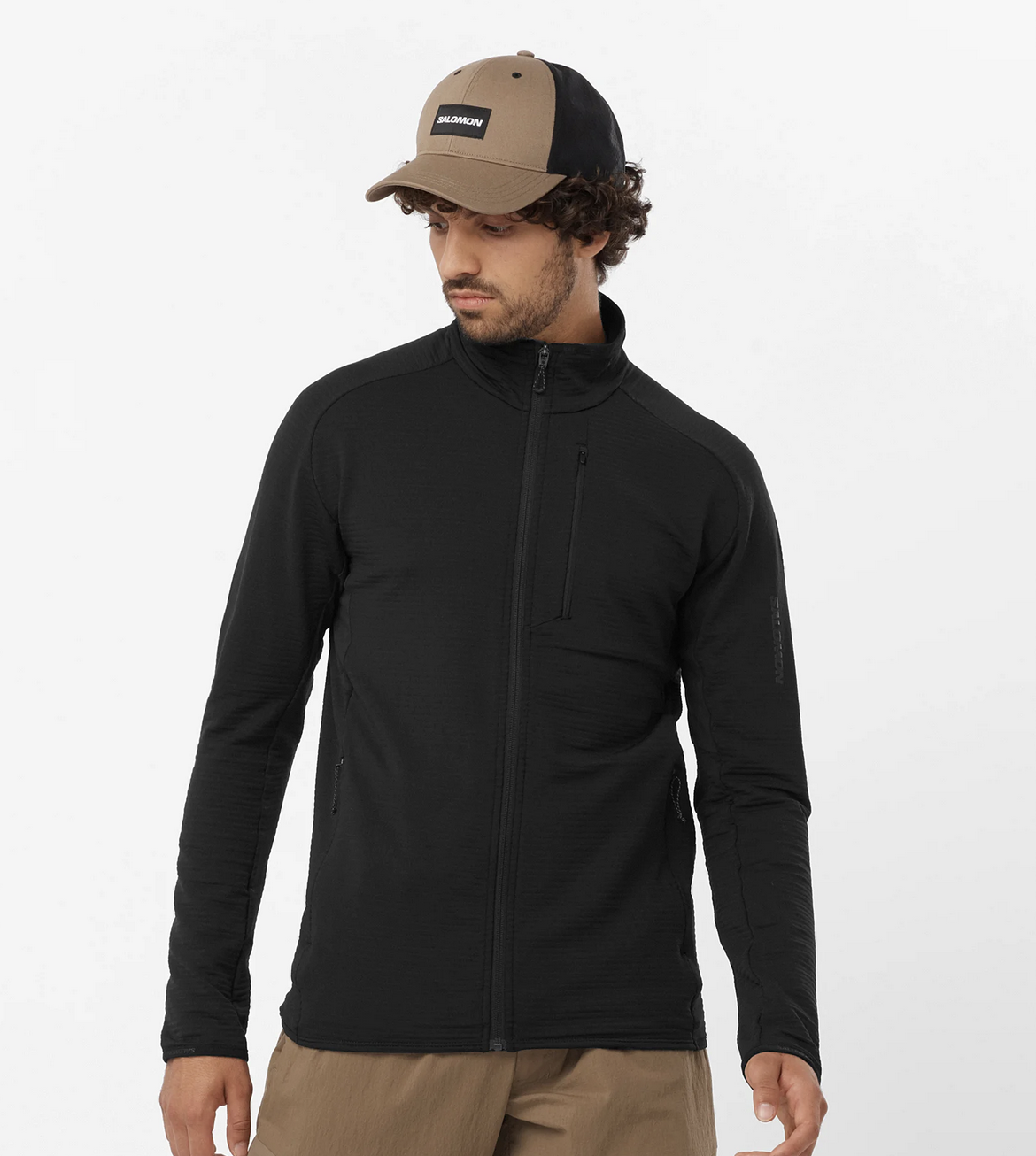 Salomon Men s Essential LIGHTWARM Full Zip Jacket